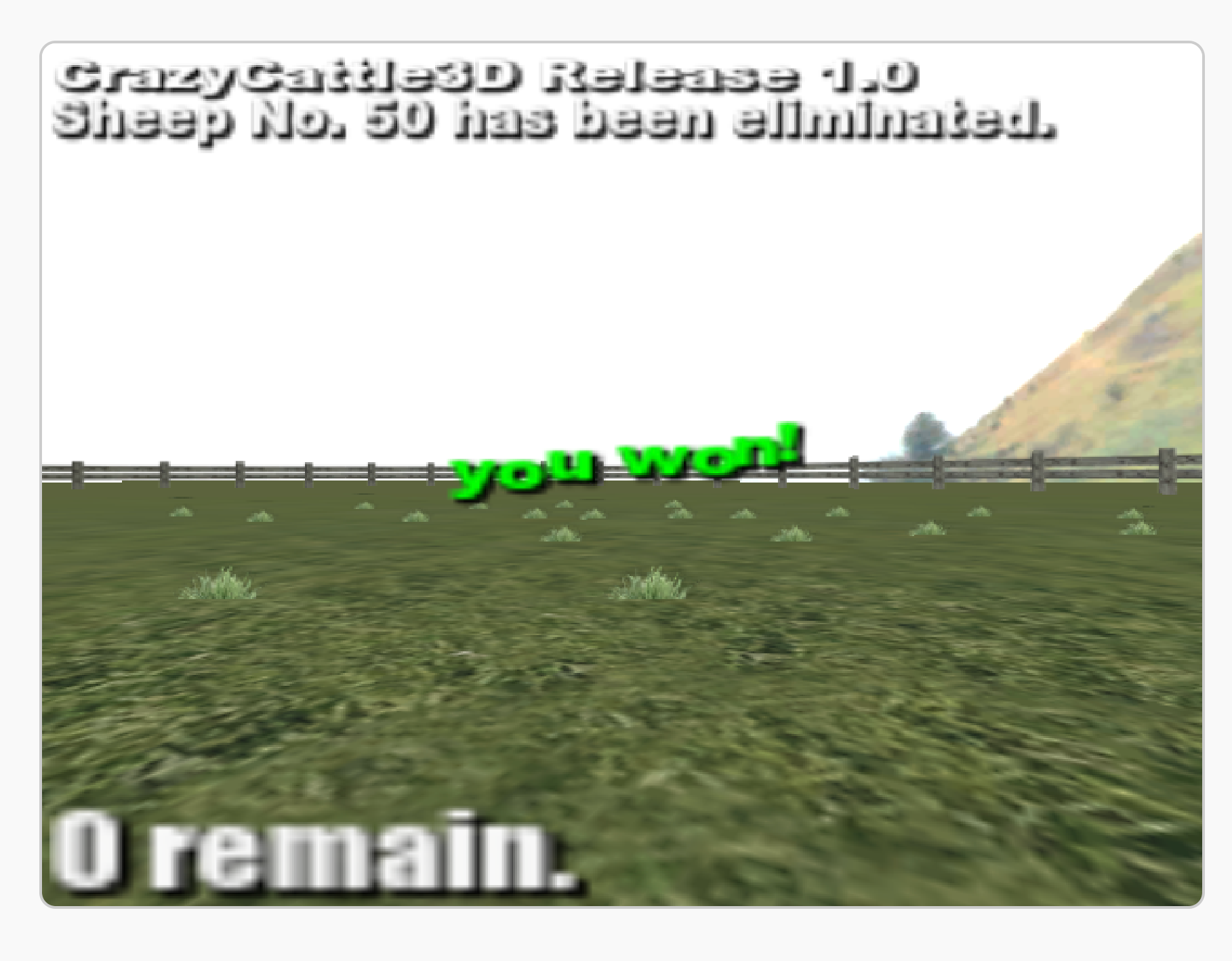 Crazy Cattle 3D - Battle Royale Sheep Game